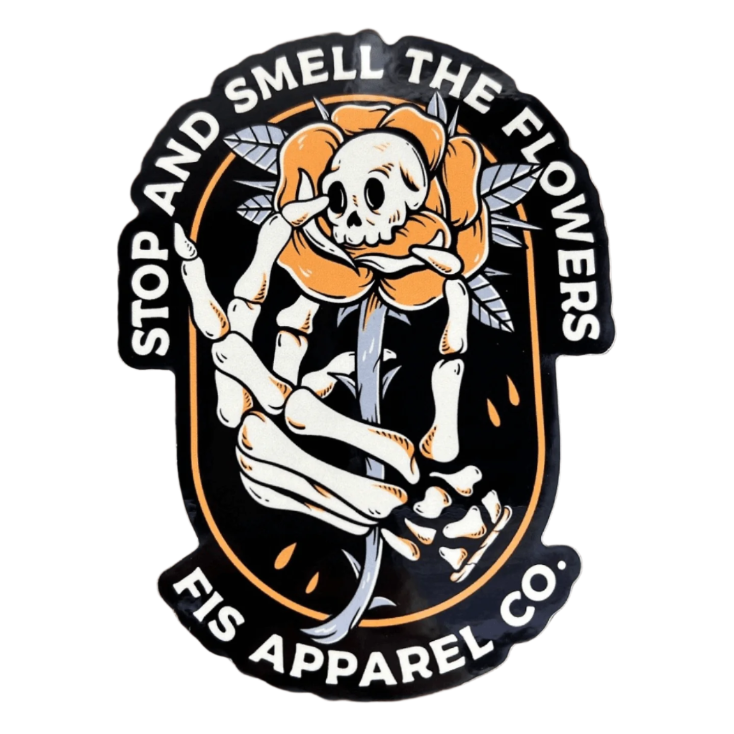 FIS Flower Power Sticker